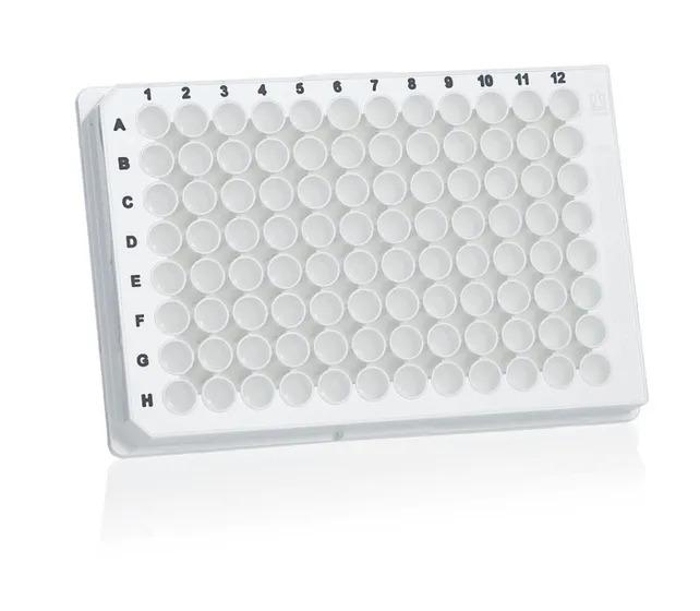 Microplate, pureGrade, 96-well, PS standard, white,'F'bottom, 350 µl B ...